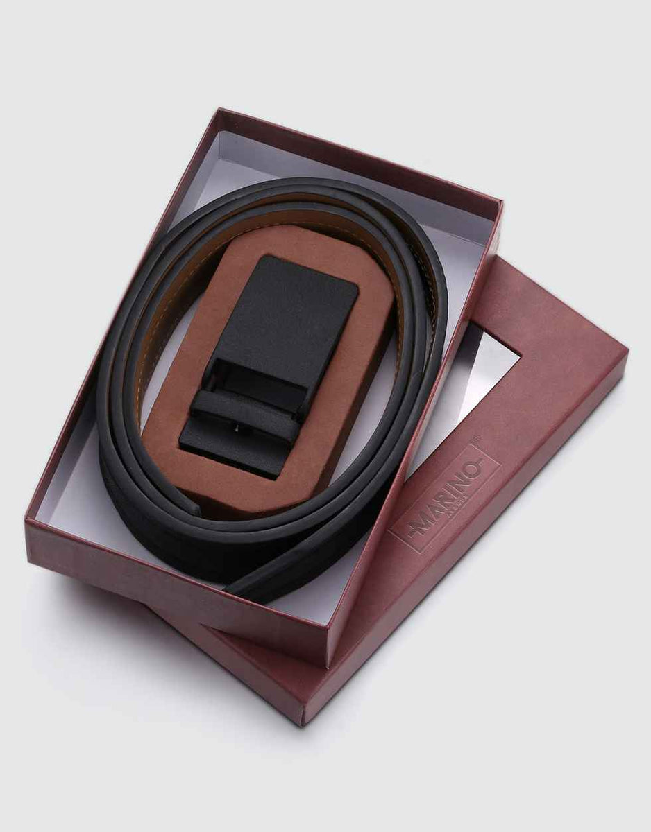 Sandpaper Linxx Ratchet Belt-Deep Charcoal– Mio Marino