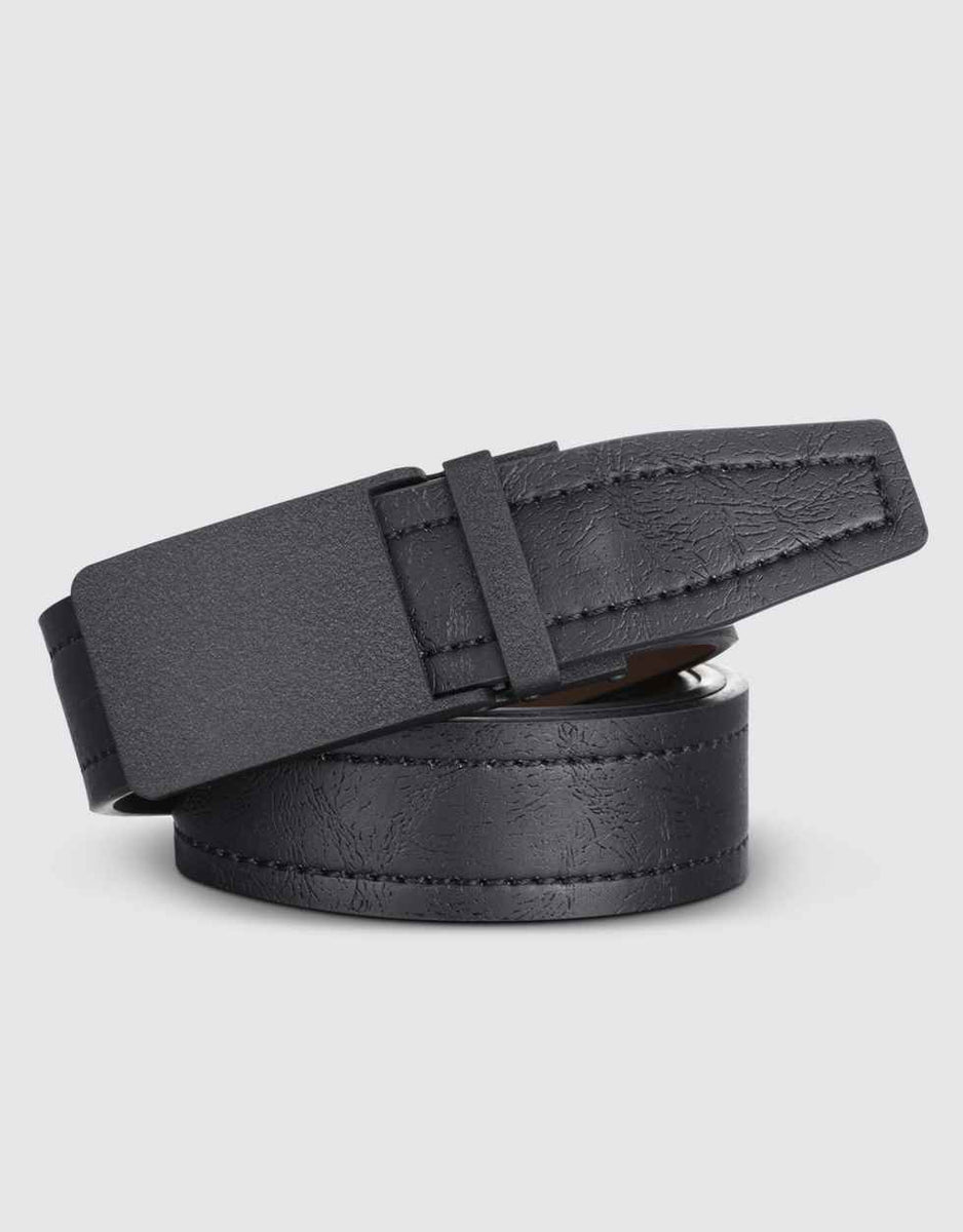 Sandpaper Linxx Ratchet Belt-Deep Charcoal– Mio Marino