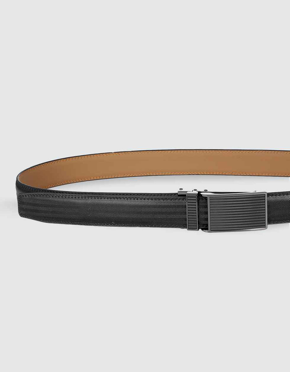 Chevron Linxx Rachet Belt-Black– Mio Marino