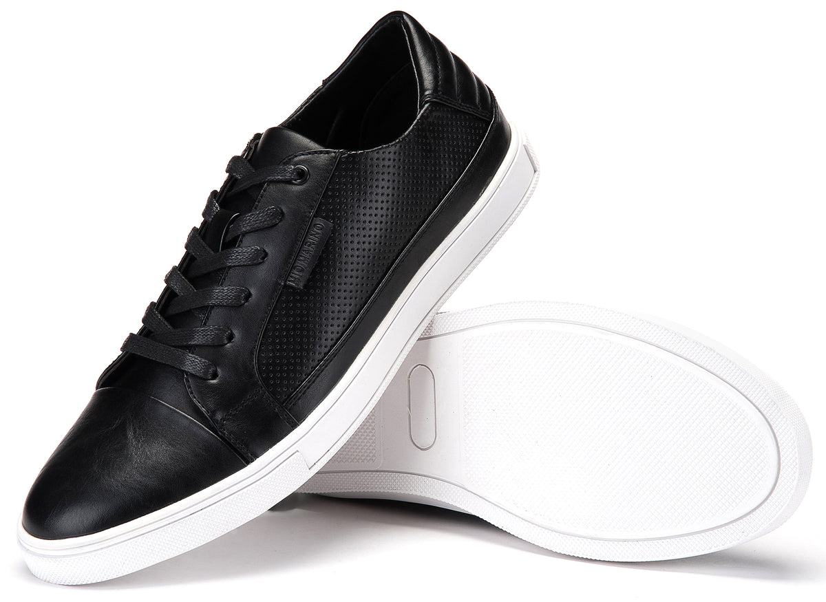 Dappled Lace Casual Fashion Sneakers-Onyx– Mio Marino