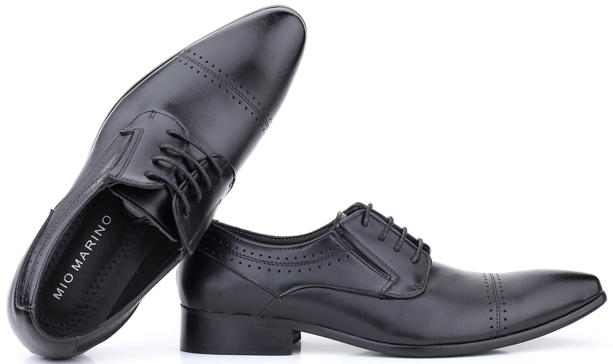 Polish Oxford Shoes-Onyx– Mio Marino
