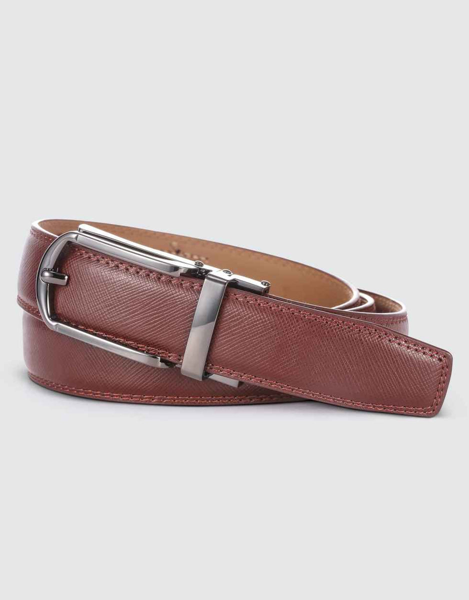 Men's Leather Belts | Ballast Leather Linxx Rachet Belt - Amber | Shop ...
